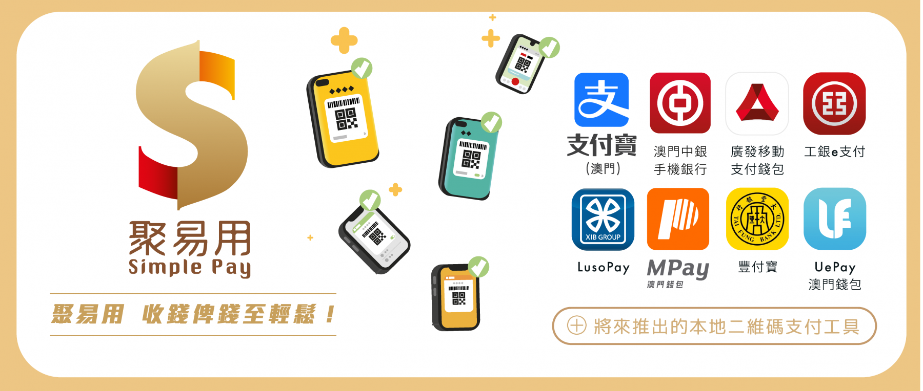 “聚易用”付款碼介紹｜澳門金融管理局